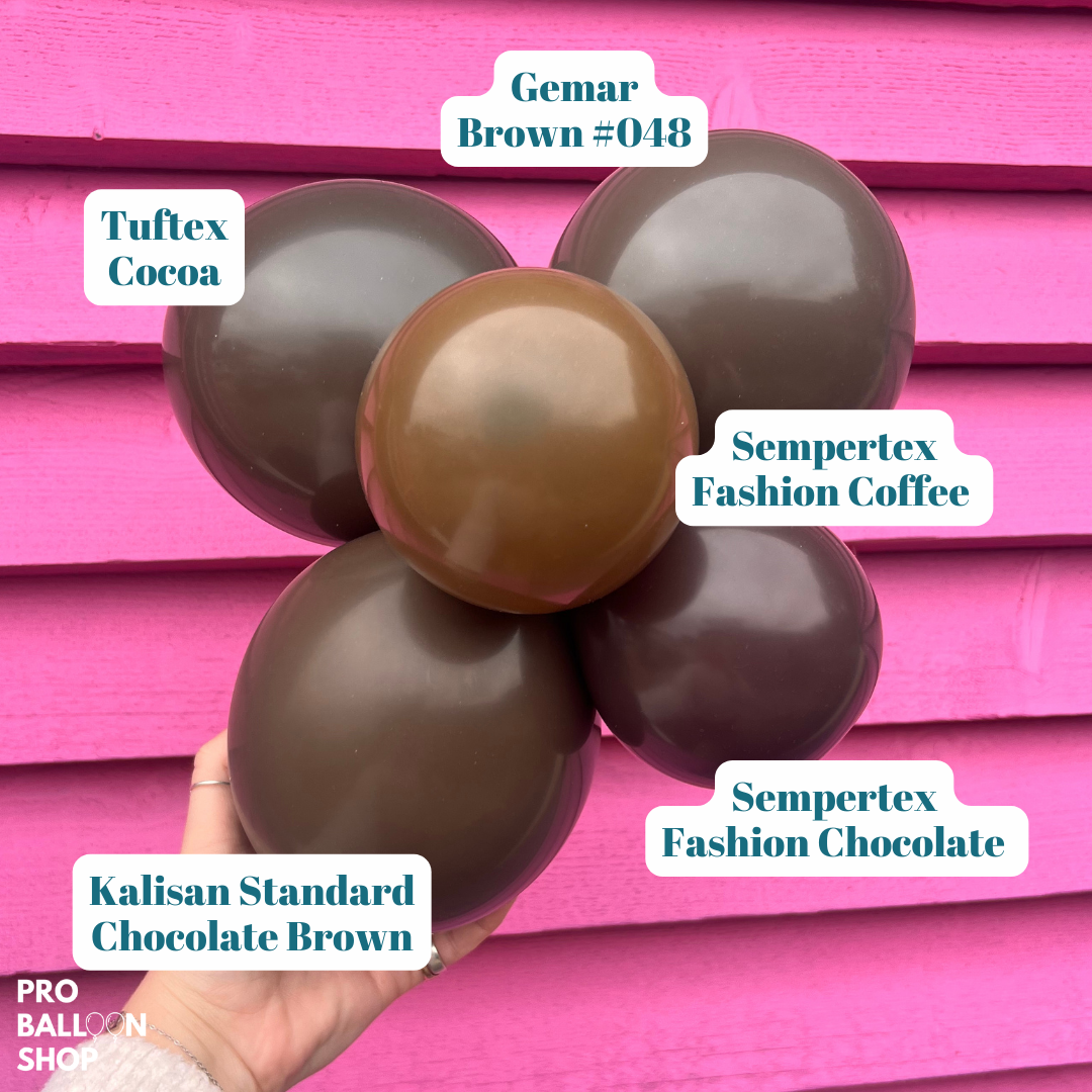 Colour Chart - Brown – Pro Balloon Shop