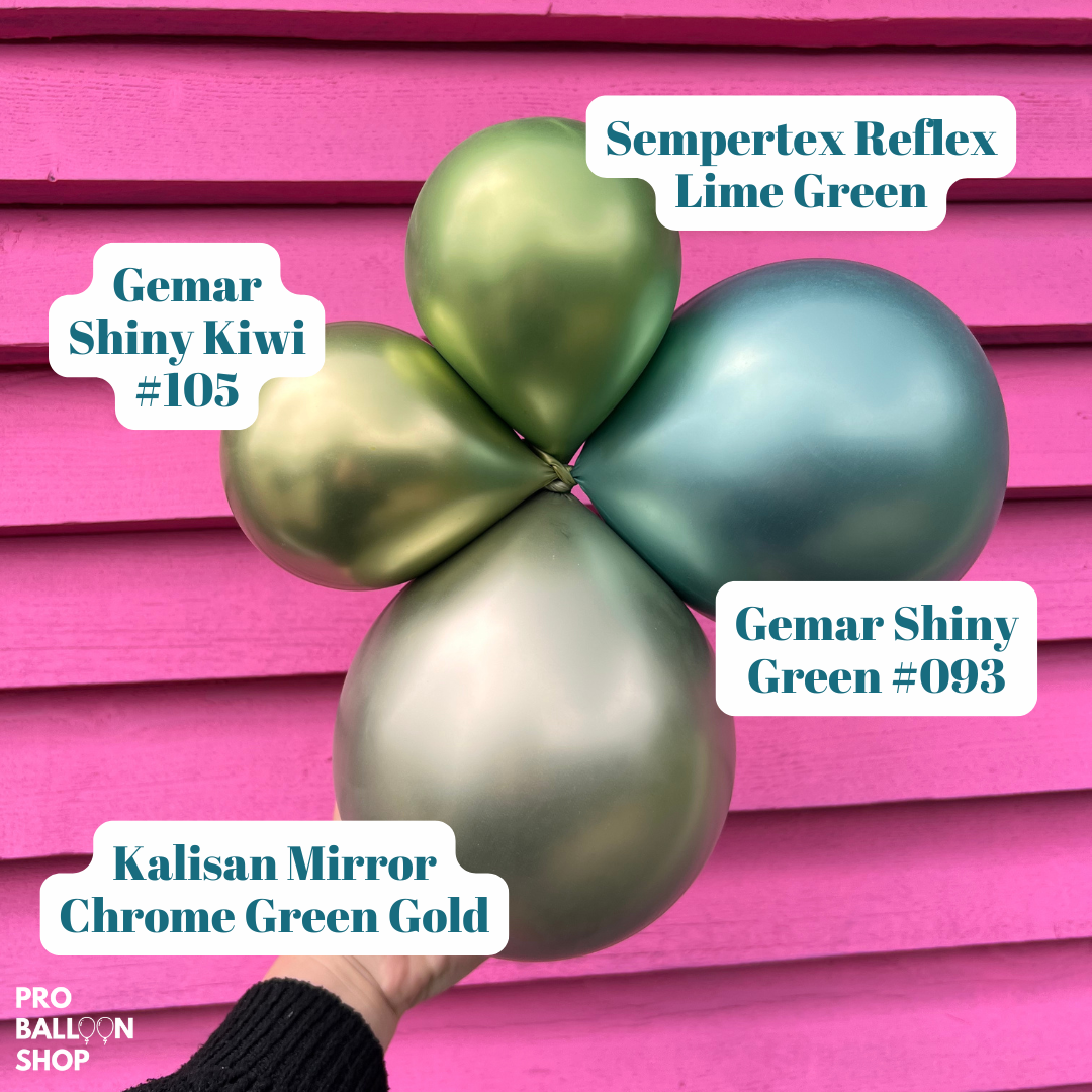 Colour Chart - Chrome Green – Pro Balloon Shop