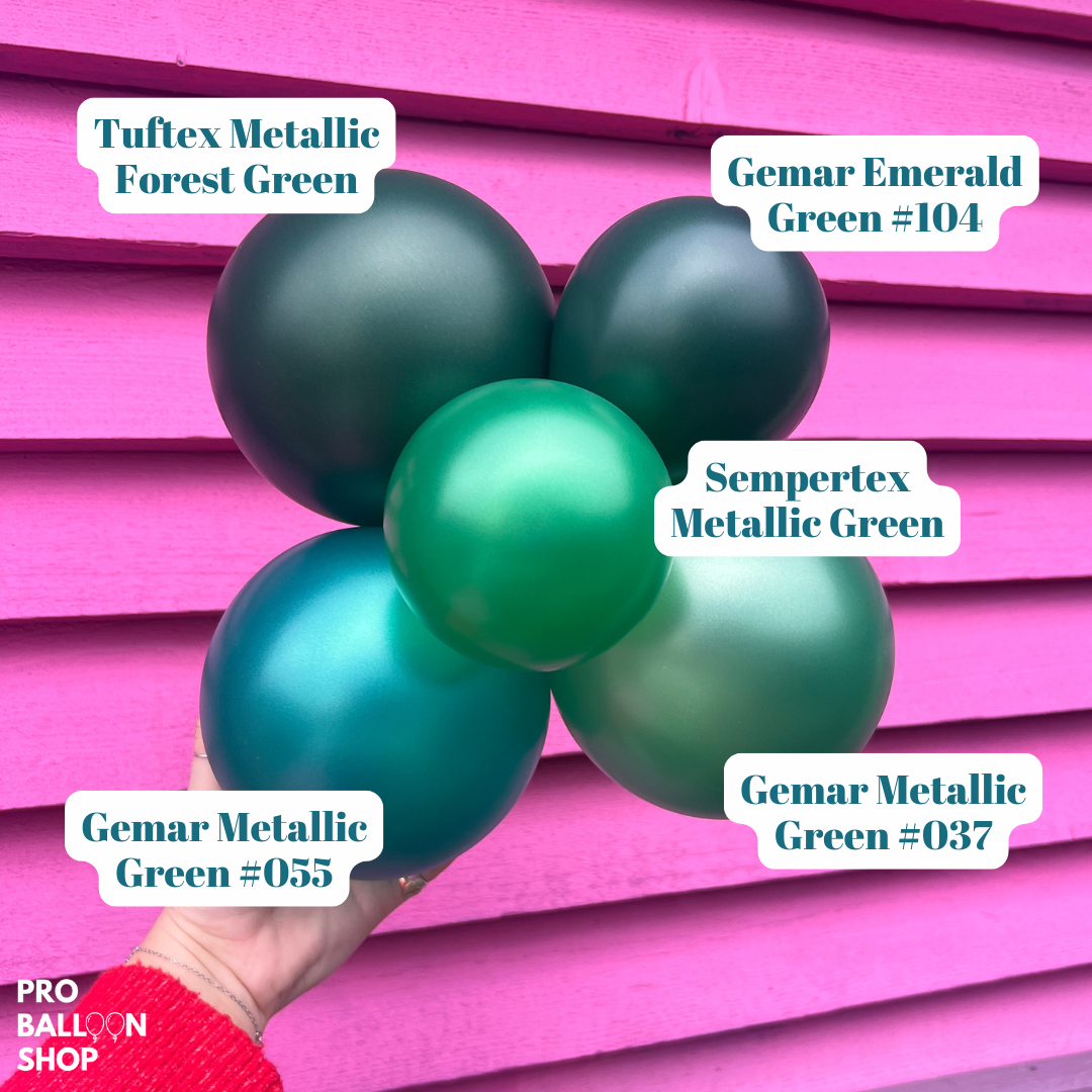 Colour Chart - Metallic Green – Pro Balloon Shop