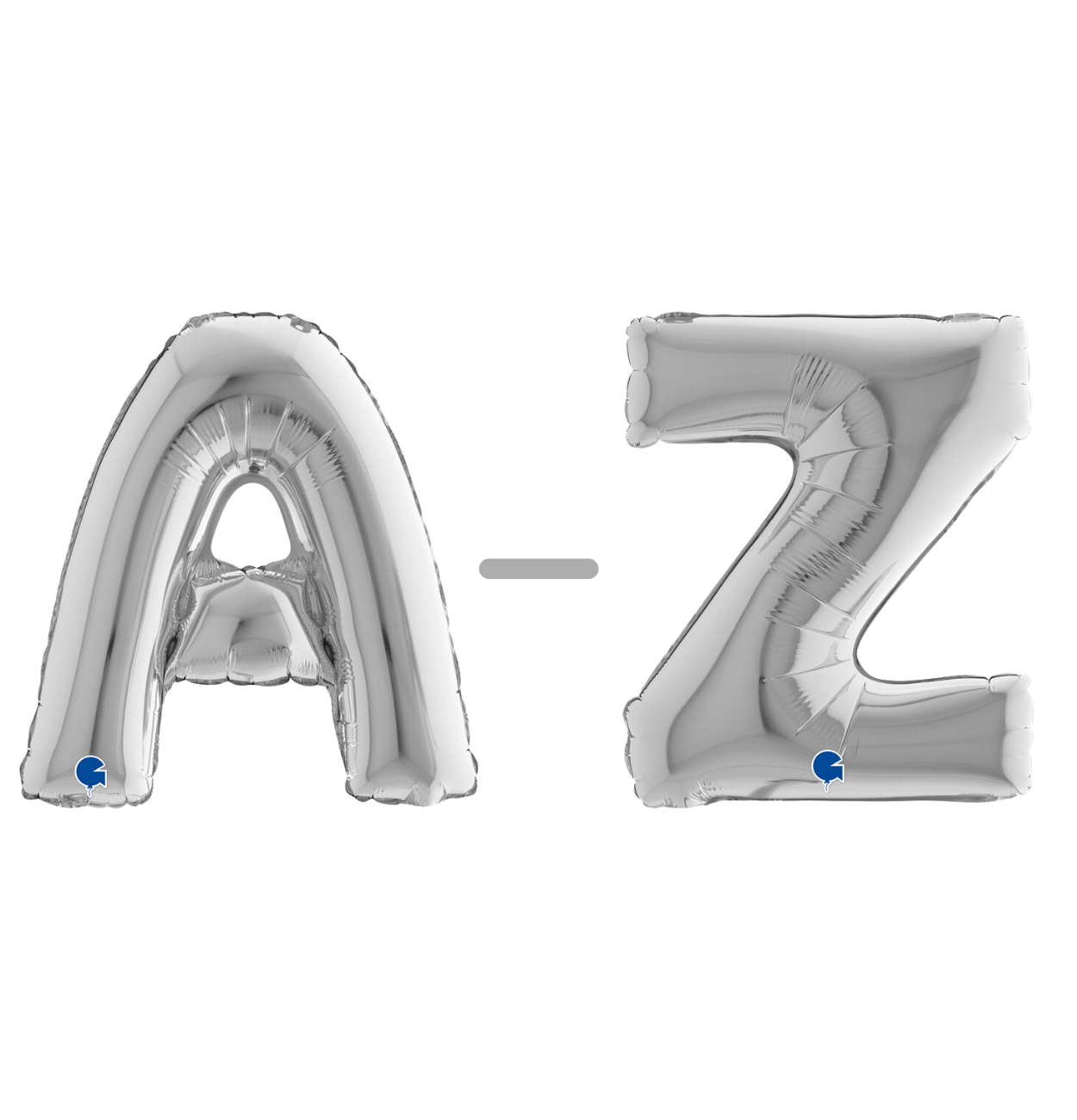 Grabo Mini Silver Foil Letters A-Z – Pro Balloon Shop