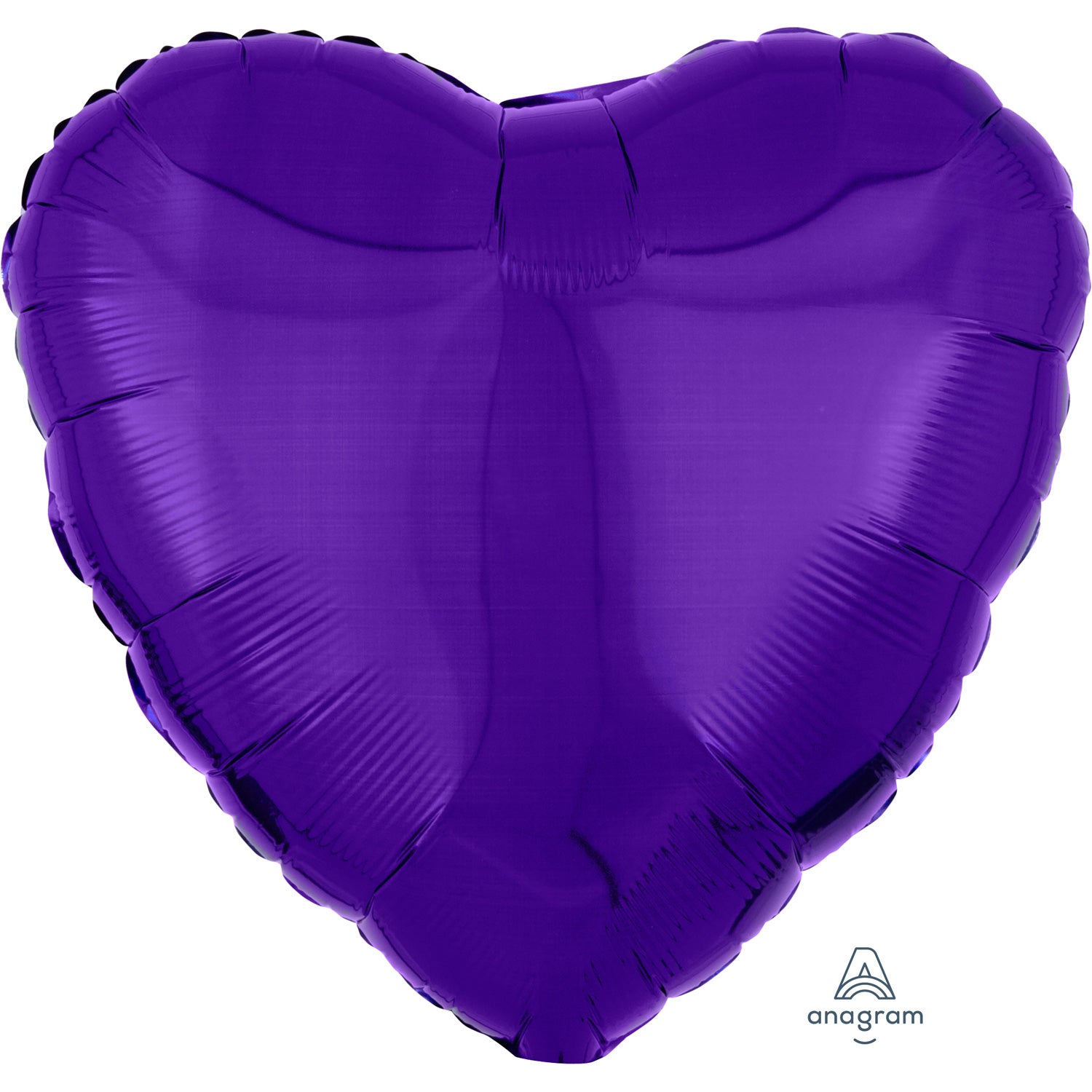 Anagram Metallic Purple Heart Standard Foil – Pro Balloon Shop